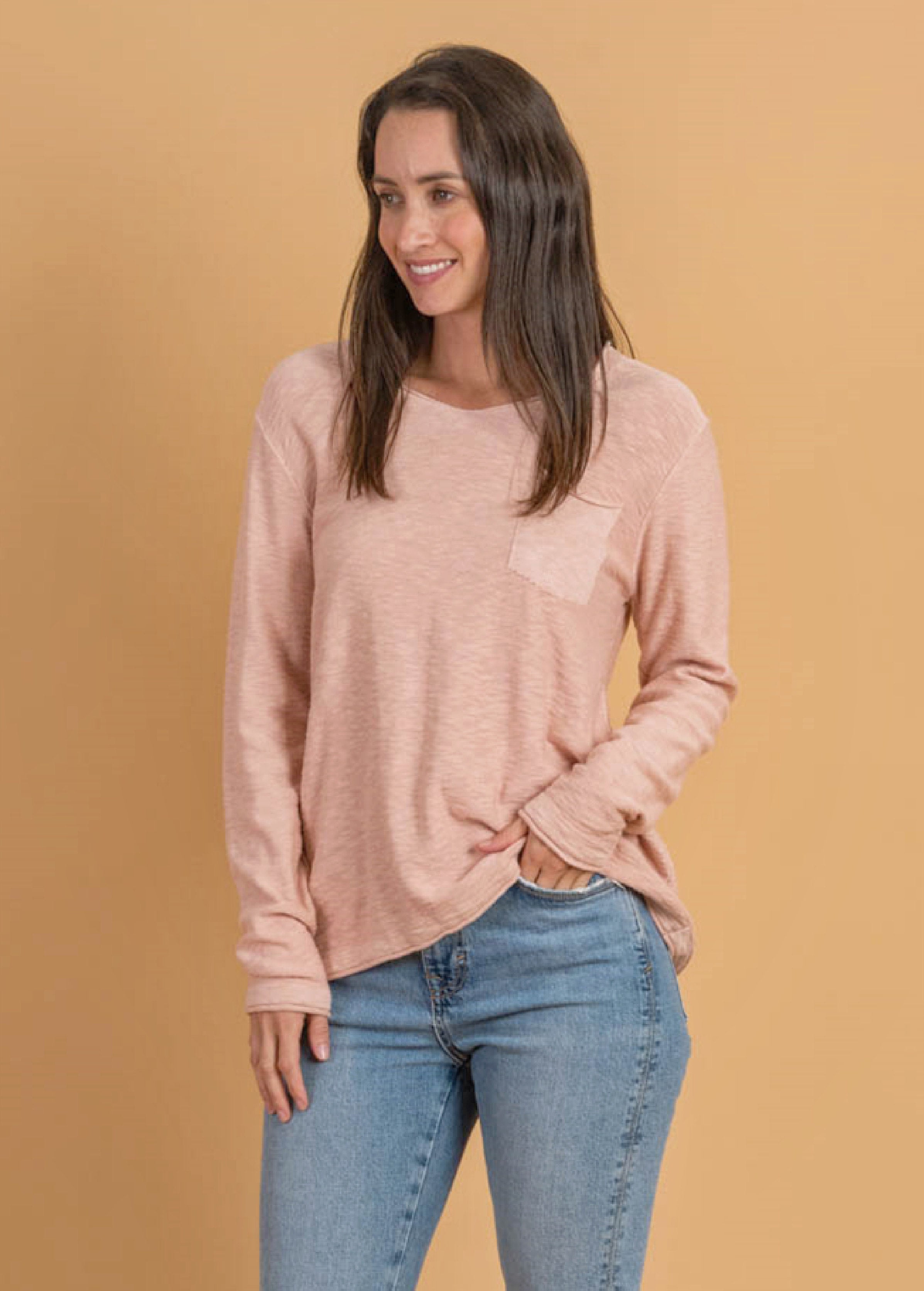 Brooke Top - Blush – Elbury Court